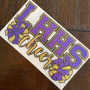 Custom Drill Team Stickers Name Boot Hat & Pom-poms Holographic Decals ...