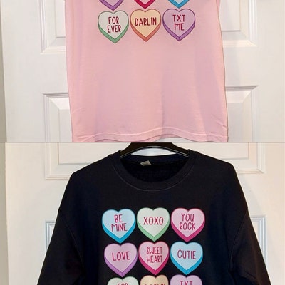 Conversation Hearts Png/svg Candy Hearts Valentines Png/svg Valentines ...