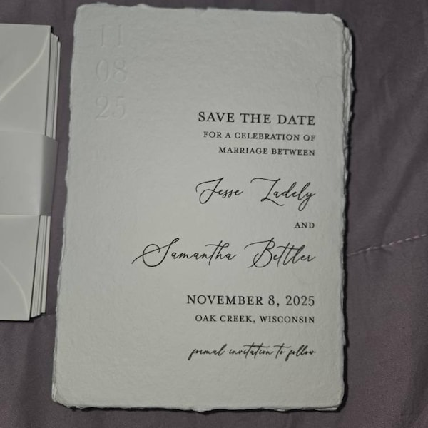 Wedding Bar Sign- Deckled Edge Sign - Etsy