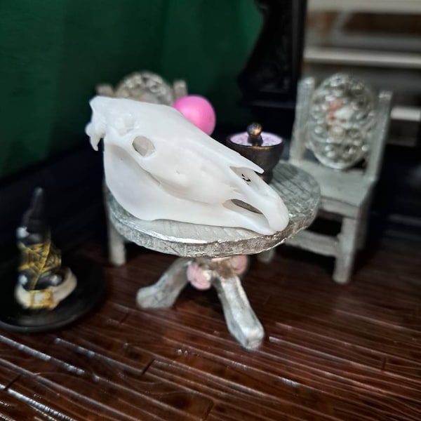 Human Skeleton - 1:24 Scale Miniature for Horror Diorama, Dollhouse ...