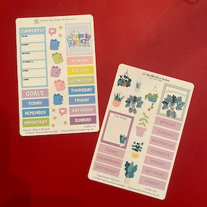 Grades and Reports Teacher Planner Stickers - Etsy