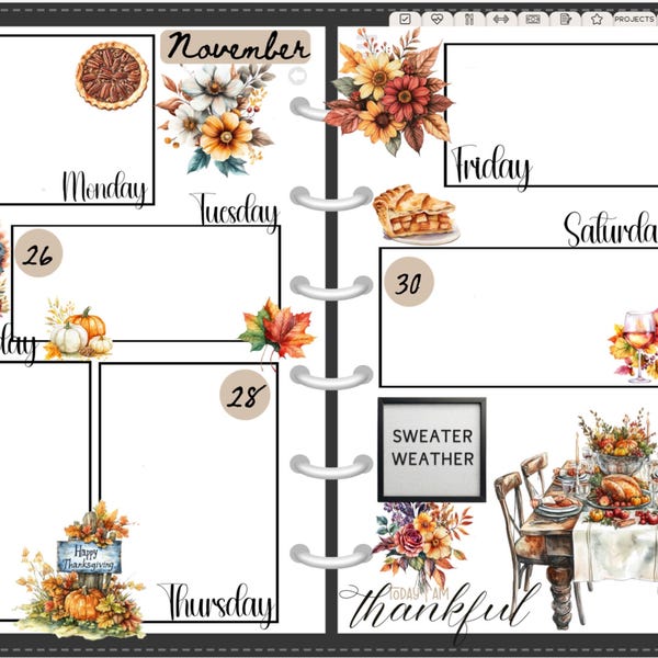 Back to School Digital Sticker Book for Goodnotes, Teacher Planner ...