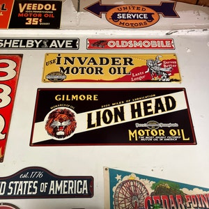 Vintage Style Metal Sign Pinup Fatboy Harley 12 X 18 - Etsy