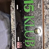 American Flag Custom License Plate Custom Car Tag Personalized License ...