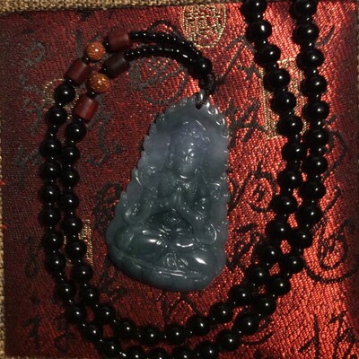 Djade-new Certified Natural Yellow Grade A Jadeite Jade Beaded Bracelet ...