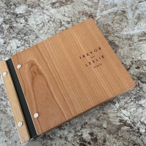 Midwest Wedding Guest Book Photo Booth Album Michigan Wedding | Etsy