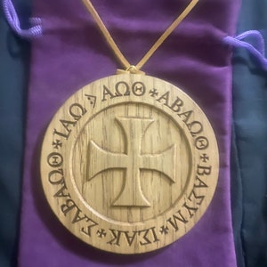 Large SPIRIT TRAP in Solid Oak jason Miller 'protection & Reversal ...