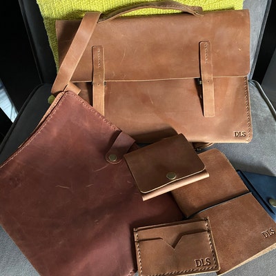 Leather Portfolio, Notepad Holder, Notebook Covers, Leather Notebook ...