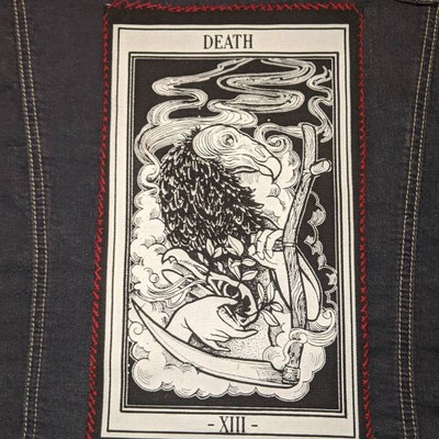 Death Backpatch - Etsy
