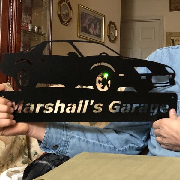 Chevrolet Camaro / 1982-1992 / Personalized / Man Cave / Garage Sign ...