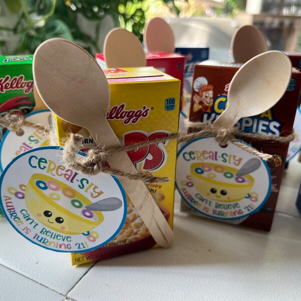 PRINTABLE I'm CEREAL-SLY Going to Miss You! Have a Great Summer! Gift ...