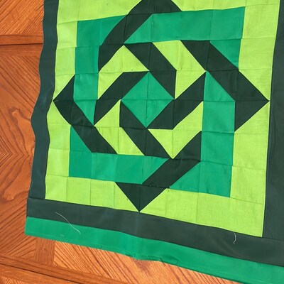 Digital PDF Quilt Block Patterninterlocked Squares Quilt Block ...