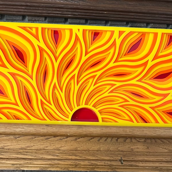 Digital Files-sunrise-cricut SVG-CNC Laser Cut Multilayer 3D Mandala ...