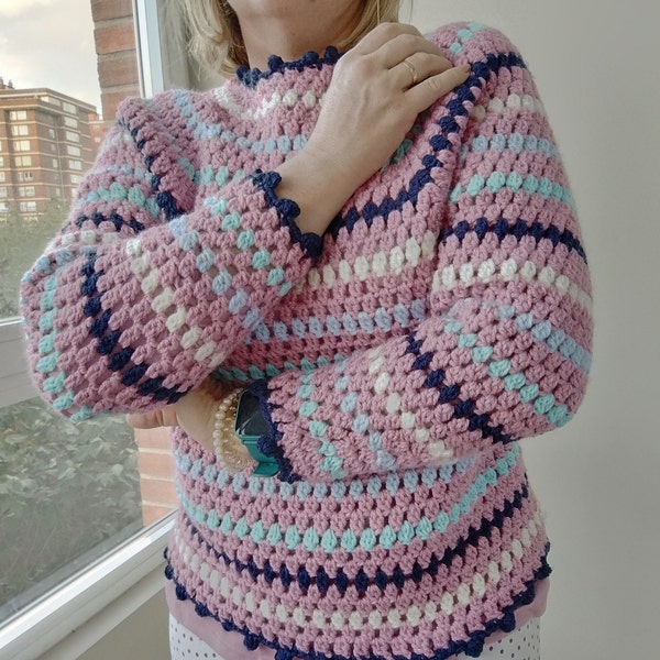 Lily Jumper Crochet Pattern (digital Download Only) - Etsy