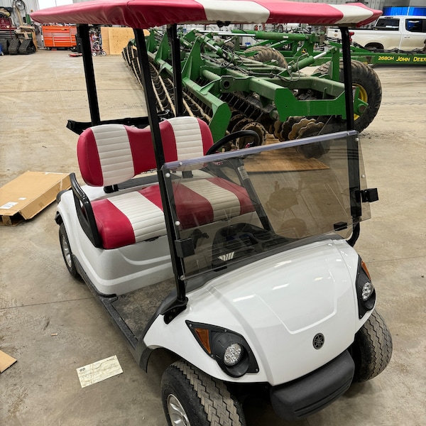 E-Z-GO Club Car Yamaha Two Stripe Golf Cart Custom Vinyl Canopy Roof ...