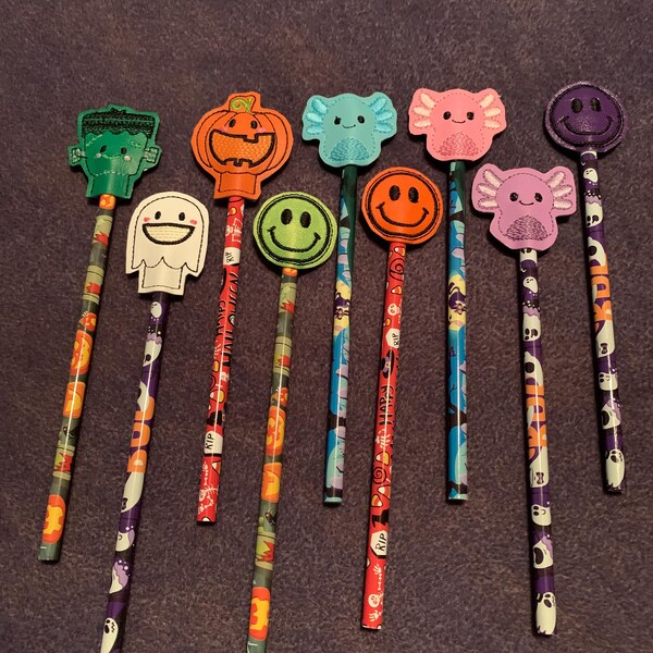 Smiley Pencil Topper / Straw Huggers ***large Quantity Discounts ...