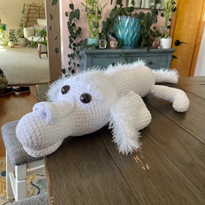 Amigurumi Crochet Pattern for Falkor Inspired Luck Dragon. Instruction ...