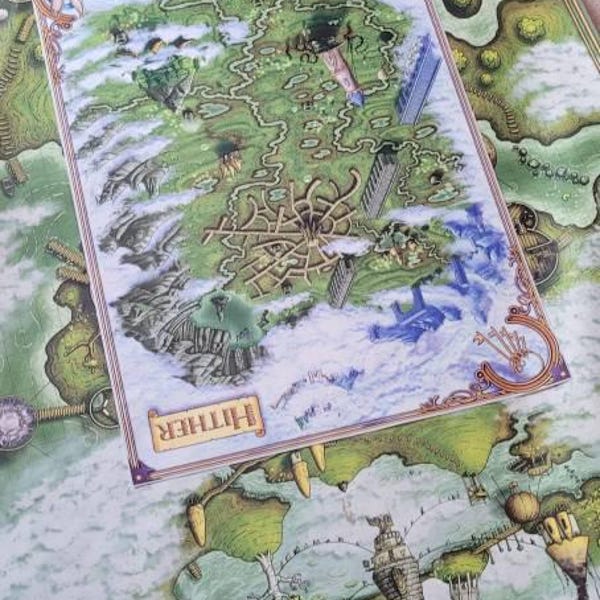 BG Descent Into Avernus Adventure Map Bundle Quality Prints on Matte ...
