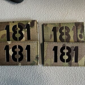 Custom Callsign Patches Your Own Text Lasercut Patch - Etsy