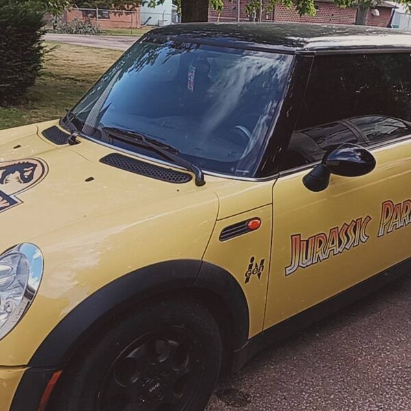 Ingen Jurassic Decal Window Stickers - Etsy