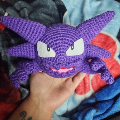 Gastly, Haunter & Gengar Crochet Pattern Bundle PDF File - Etsy