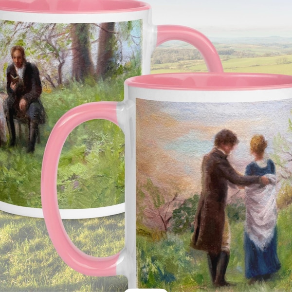 Persuasion: Captain Wentworth and Anne Elliot Fine Art Print | Jane ...