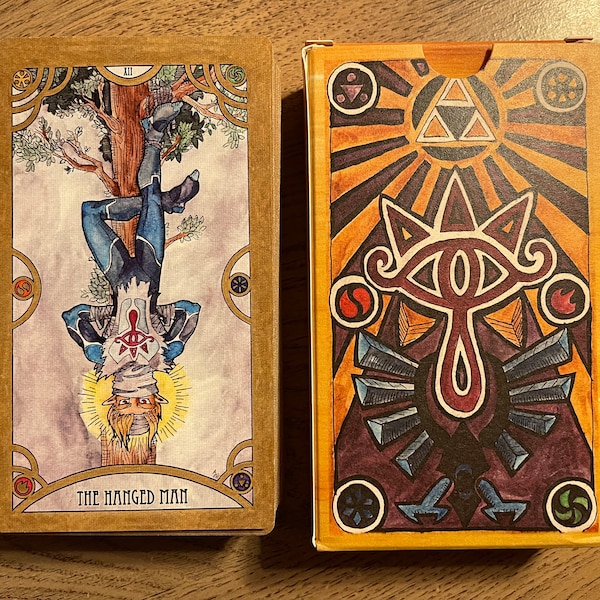 Legend of Zelda Tarot Card Deck - 79 Cards Major and Minor Arcana ...
