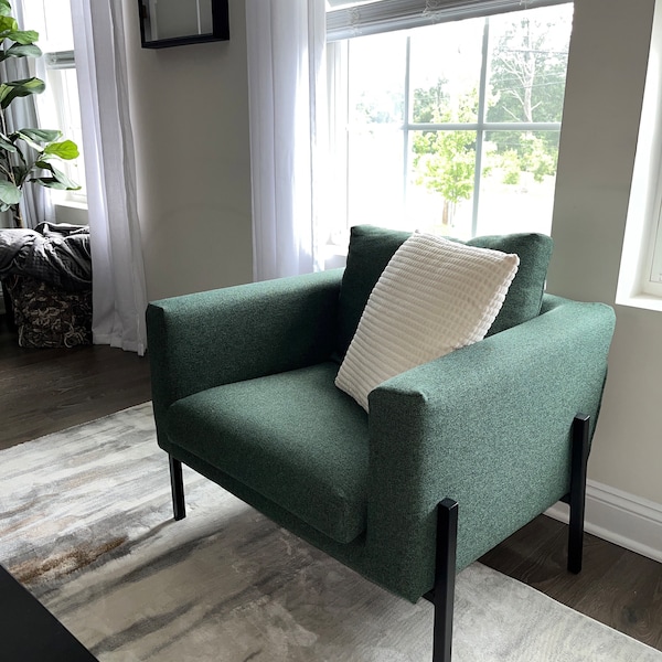 KOARP Armchair Cover Slipcover Hand Made With Multiple Color and Fabric ...