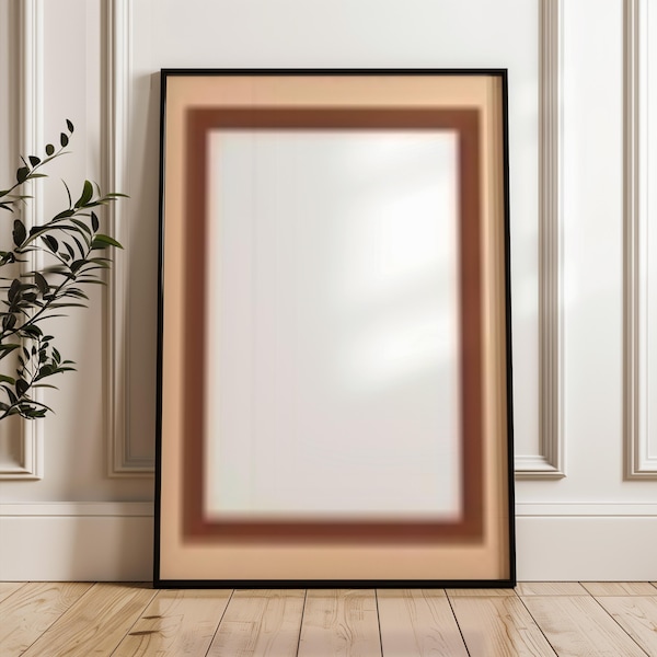 Social Media Wall Art Mockup Video With Person, 1x1 & 9x16 Aspect Ratio ...