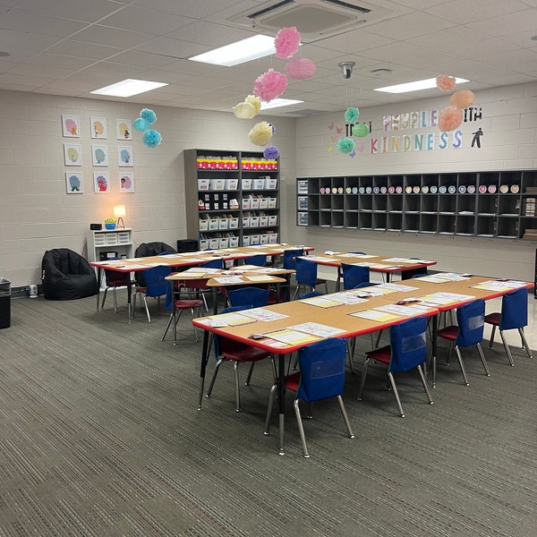 SPOTTY PASTELS Classroom Decor Bundle | Muted Rainbow Decor | Editable ...