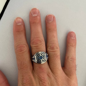 Asmodeus Ring Sigil of Asmodeus Silver 925 Asmodeus Minimal - Etsy