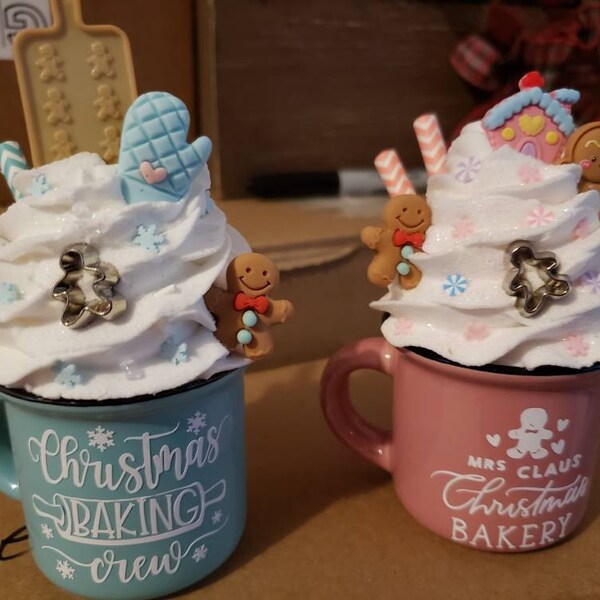 Faux Ice Cream Marshmallow Buddy, Tiered Tray Decor, Fake Bake, Faux ...