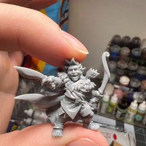 Lionfolk Female Cleric Dnd Inspired Fantasy Dnd Tabletop RPG Mini Great ...