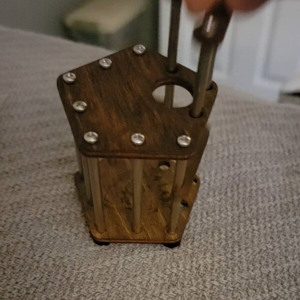 Dnd Dice Jail | Metal Bars | Cage for Bad Dice | Prison | Fits Full Set ...