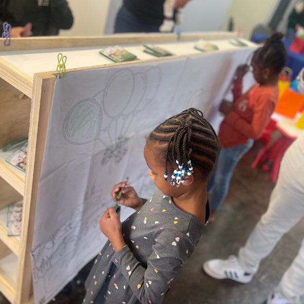 Custom Designed Personalized Coloring Tablecloth Any Theme Decor Kids ...