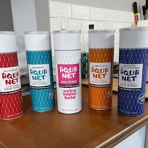 Aqua Net 80s PRINGLES Can Labels DIGITAL Printable Party Decor - Etsy