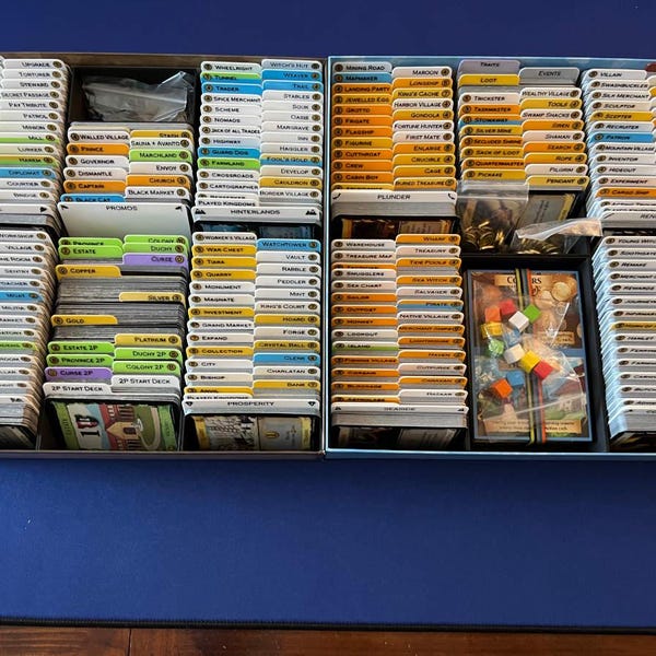 Dominion Card Game Organizer and File Tabs - Fit Many Expansions in 1 ...