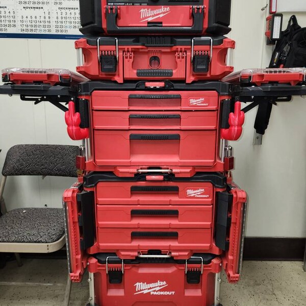 Milwaukee Packout Rail Mount | Female Packout Holder, No Screws - Etsy