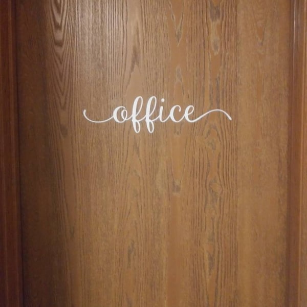 Office Door Decal, Entryway Office Sticker, Storefront Business Signage ...