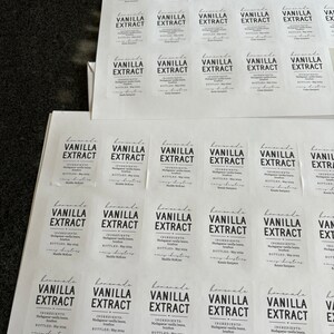 Homemade Kahlua Label Template Printable Gift Sticker, Personalize ...