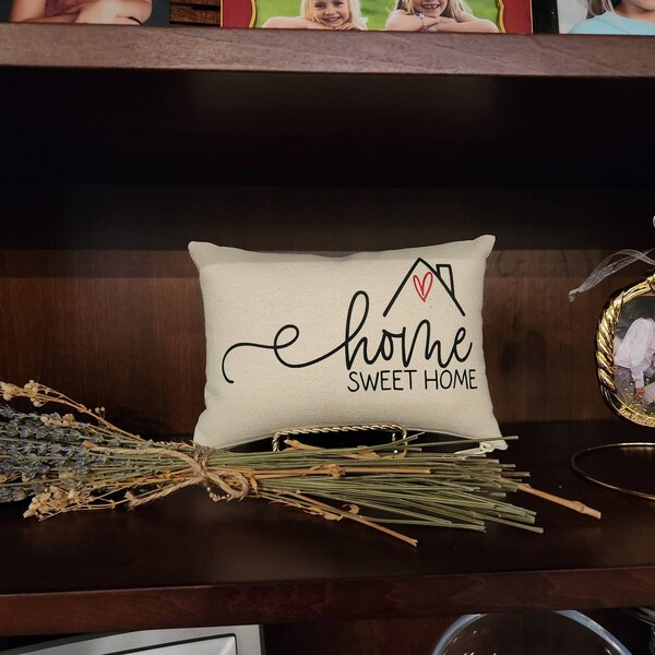 Small/ Mini Decorative Accent Pillow. welcome to Our Home Mini Pillow ...