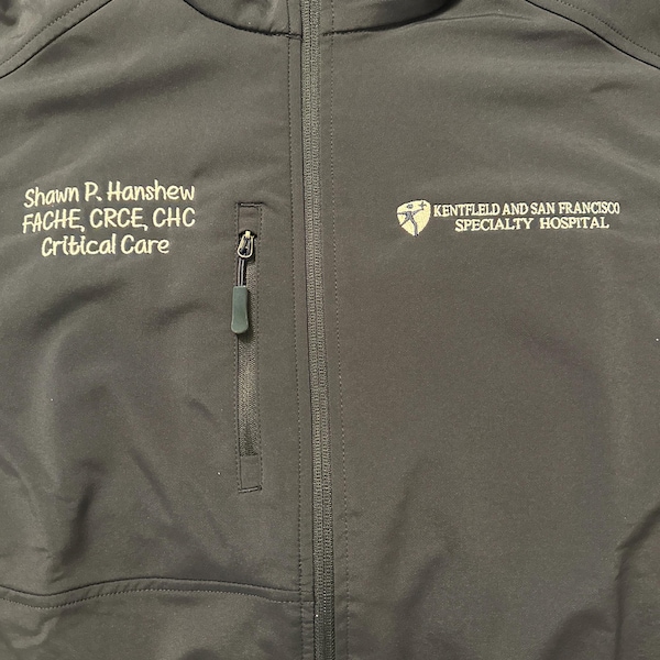 Your Company Custom Soft Shell Jacket | Logo Jacket | Custom Text ...