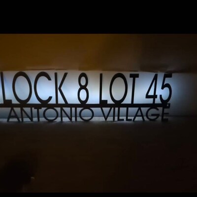 Mountain LED Metal Art Sign / Light up Mountain Metal Sign / Multi ...