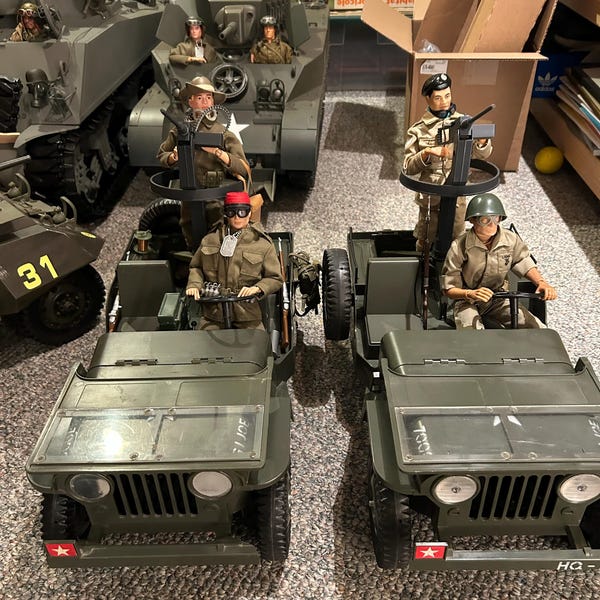 Capture Copter Spot Light Replica 3D Printed Gijoe Adventure Team BLACK ...
