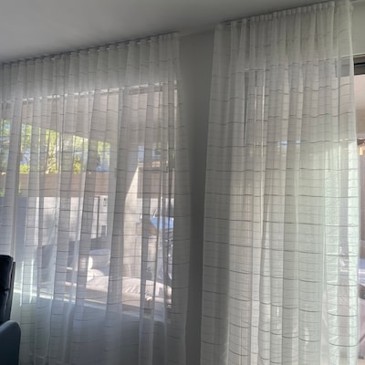 Add Finished Ripple Fold Track System to Your Curtains - Etsy