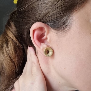 Faceted Black Glass Double Flare Plug Glass Ear Stretcher - Etsy