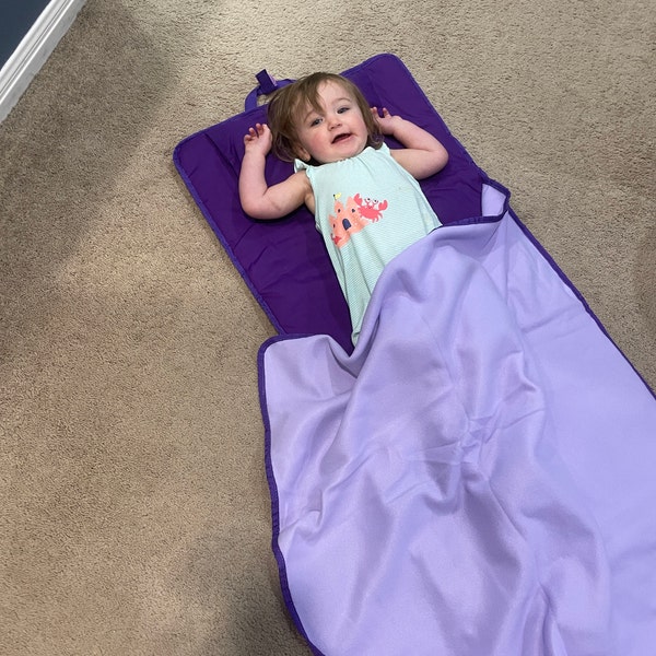 Personalized Nap Mat Large Size Including Blanket, Pad, and Pillow - Etsy