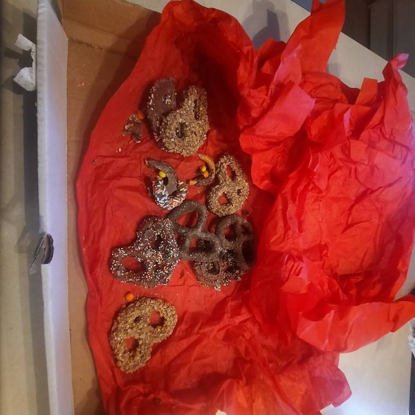 Gourmet Chocolate Covered Pretzel Assortment - Etsy