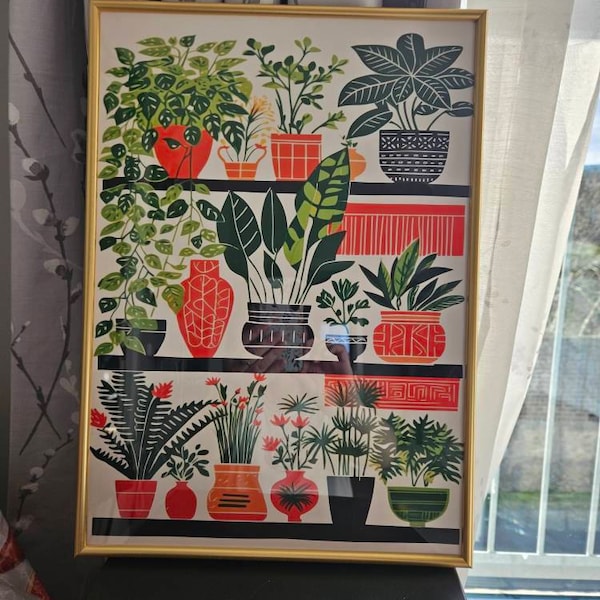 Henri Matisse Print, Matisse Botanical Painting, Vintage Museum Poster ...