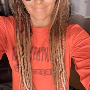 Synthetic Dreads Dreadlock Extensions Bubble Gum Style Azure Blue Light ...